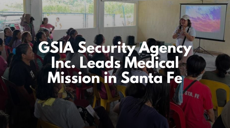 GSIA Security Agency Inc. Leads Medical Mission in San Marcelino ...